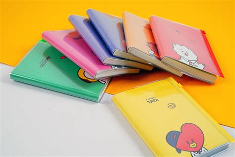 BTS BT21 Official PVC Cover Planner| bts bullet journal| bts diary ...