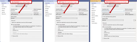 Differences Between NET Framework NET Core And NET Standard