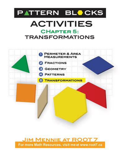 Pattern Blocks Chapter 5 Transformations Teaching Resources