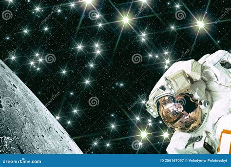 A Satellite Telescope Observes A Planetthe Elements Of This Image