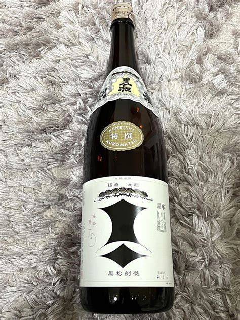 黒松剣菱 特撰 1800ml 1 8l 1本 瓶 剣菱酒造 兵庫県 酒 メルカリ