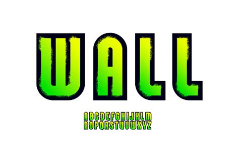 스프레이 낙서 글꼴 알파벳 거리 예술 문자 벡터 일러스트 레이 션 10eps 거친에 대한 스톡 벡터 아트 및 기타 이미지