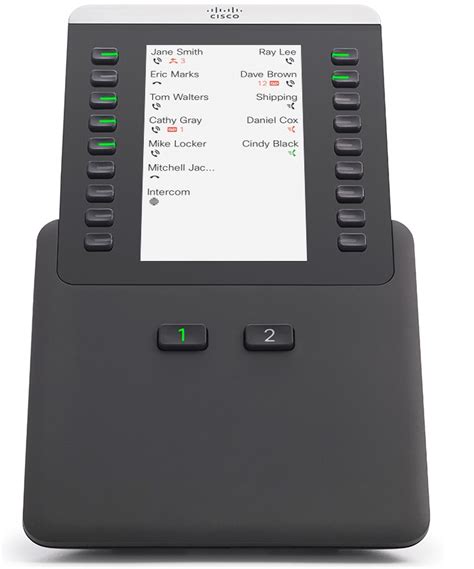 Use The Key Expansion Module KEM To Add Buttons To Your Cisco Series Phone