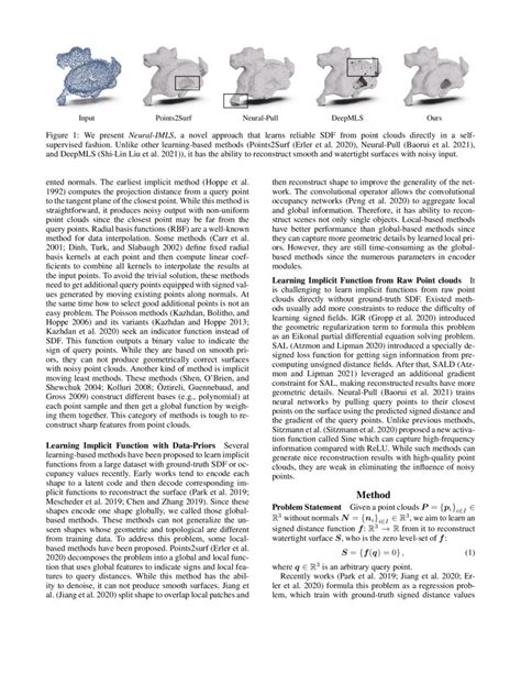 Neural IMLS Learning Implicit Moving Least Squares For Surface Reconstruction From Unoriented