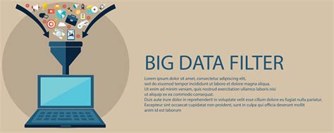 Creative Process Big Data Filter Data Tunnel Analysis Concept Stock