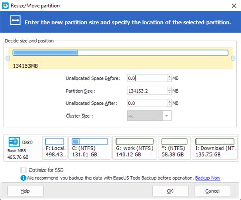 handy solution to extend primary partition in windows 10 easeus