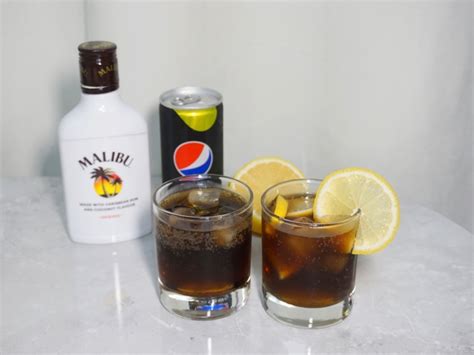 🏝🥥간단한 홈칵테일 만들기말리부 코코넛럼콜라 말리부콕 삐에로와인펍 배달 큐브 스테이크 네이버 블로그