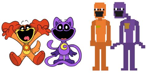 Smiling At Critters R Poppyplaytime