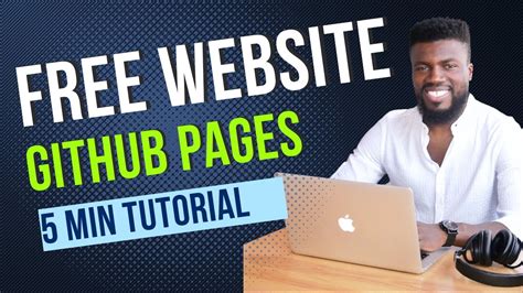 launch free website using github pages youtube