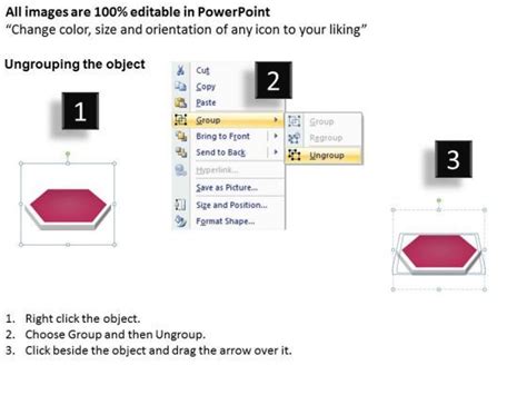 ppt pink stage 3d sequential linear forging process powerpoint slides