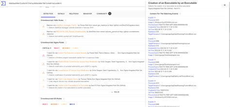Issue With Creation Of An Executable By An Executable By Frack113 From Sigma Integrated Rule Set