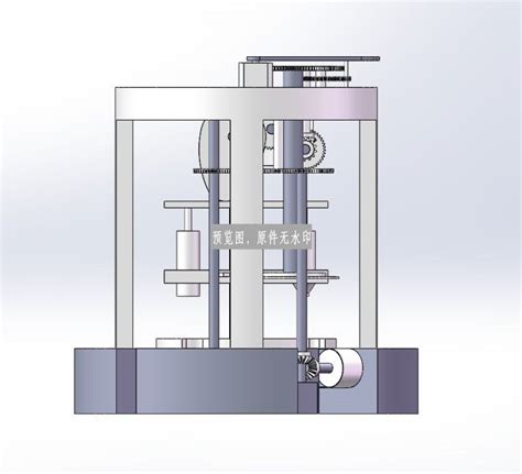 旋转型灌装机 Solidworks 2020 模型图纸下载 懒石网