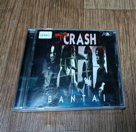 CD Crash Kumpulan CRASH 2000 ACS MUZIK Album Pertama Kumpulan CRASH