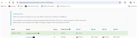 Completed Day 38 Of The 75dayhardplacementchallenge Sanjay Binnar