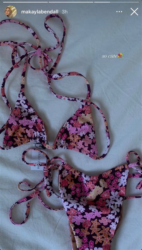 Makaylasbendall☆ Bikinis Trendy Swimsuits Cute Bathing Suits