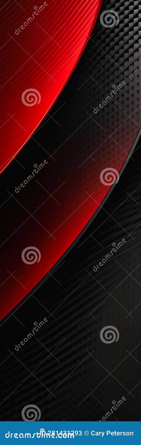 Red Closeup Serpentine Curve Black Rounded Corners Opera Icon Ig Stock