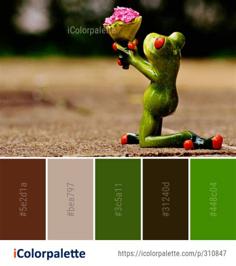 Color Palette Ideas From Frog Amphibian Tree Image IColorpalette