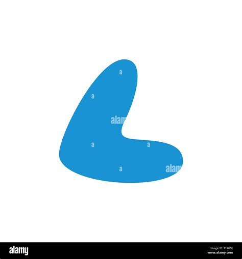 Letter L Shape Simple Arrow Logo Stock Vector Image Art Alamy