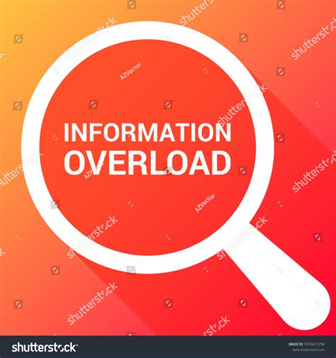 Information Concept Magnifying Optical Glass Words Stock Vector Royalty Free 1076627258