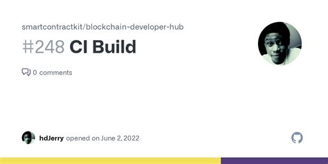 CI Build Issue Smartcontractkit Blockchain Developer Hub GitHub
