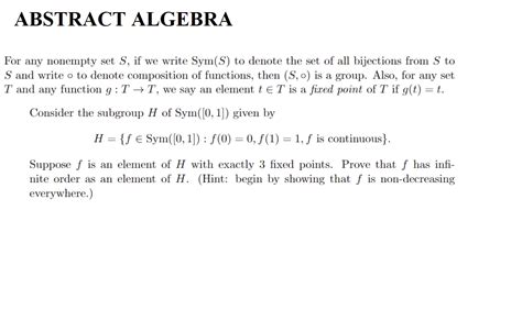 Solved Or Any Nonempty Set S If We Write Syms To Denote