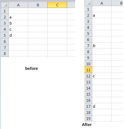 Insert Inserting Rows In VBA Excel Stack Overflow