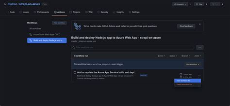 Tutorial Strapi V4x On Azure Web And Static Apps With Github Cd