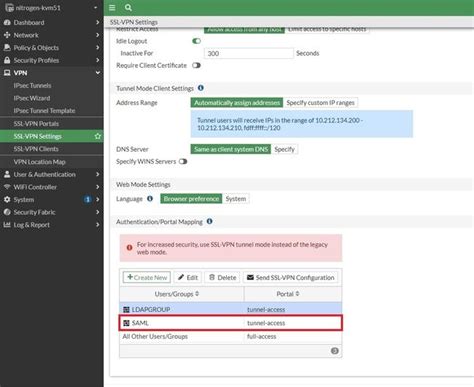 Technical Tip Ssl Vpn Monitor Shows Web Connectio Fortinet Community