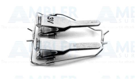 Microsurgical General Purpose Approximator Clamps With 18 550 Ambler Surgical