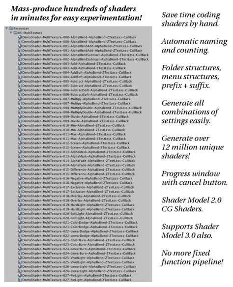 shader wizard cg shader generator now available community showcases