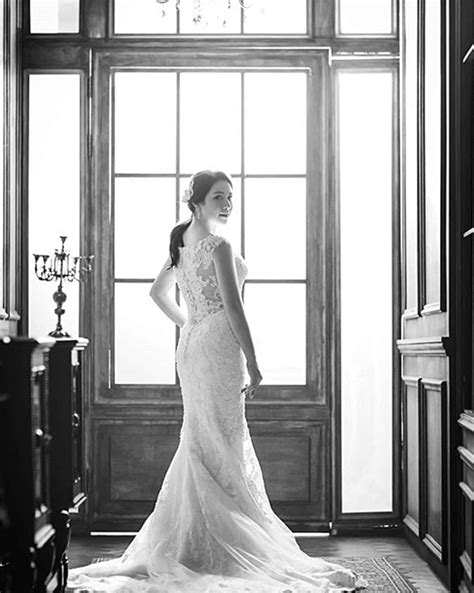 결혼 아비가일 순백의 웨딩드레스 곧 신부