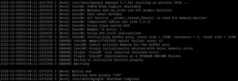 Mysql Innodb Mmap137428992 Bytes Failed Errno 12