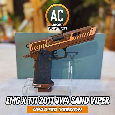 Emg X Tti 2011 Jw4 Sand Viper 3 Airsoft Competitions