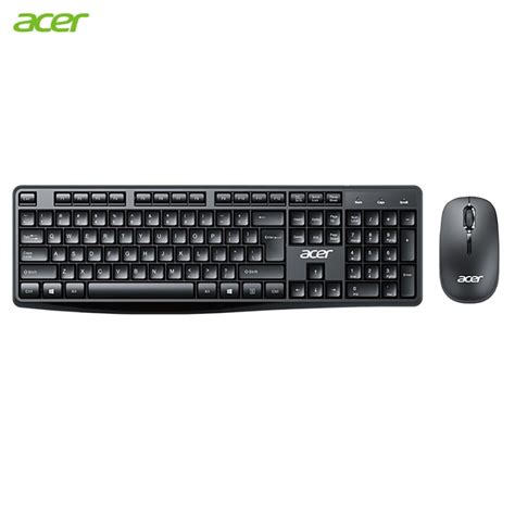 Acer Wireless Keyboard And Mouse Set Km41 2k Three Speed Dpi 2 4g Wireless Ergonomic Design Anti