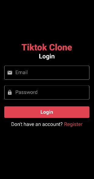 github aadipoddar tiktok flutter