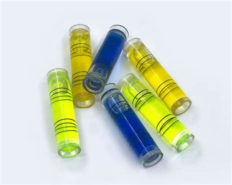 Plastic Tubular Level Vials Tubular Spirit Bubble Level Vials