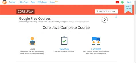 List Of Top Best Websites To Learn Java Programming Online The Indian Wire