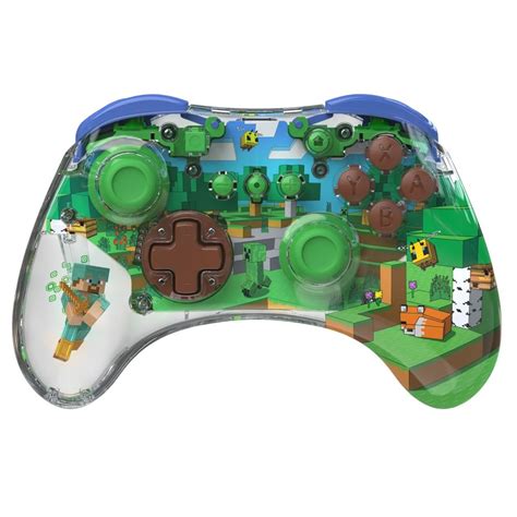 Pdp Switch Realmz Wireless Controller Minecraft Forest — Bazzar Hr