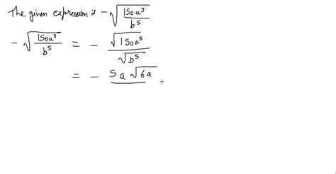 Express Each Radical In Simplest Form Rationaliz…