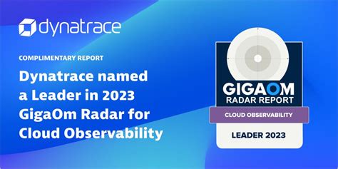 Sean Hyoeun Lee On Linkedin 2023 Gigaom Radar For Cloud Observability