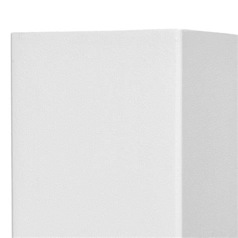 Prios Outdoor Wall Light Tetje White Angular 16 Cm Lightsie