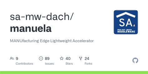 github sa mw dach manuela manufacturing edge lightweight accelerator