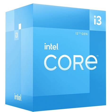 Processador Intel Core i3 12100F 12ª Ger 4 3GHz Turbo 4 Core 8 Thread