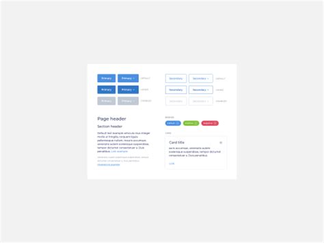 UI Design Daily Style Guide