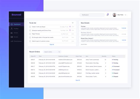 CRM Dashboard Design On Behance