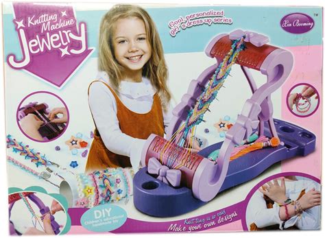 Детски комплект Станче за изработване и плетене на гривни и други бижута Kristaltoys Oferta Bg