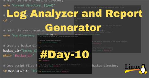 Nikunj Vaishnav On Linkedin Log Analyzer And Report Script Challenge Day 10
