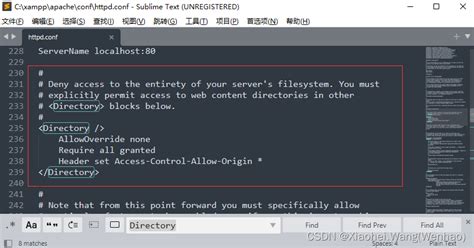 Xampp Apache 解决跨域xampp 跨域 Csdn博客