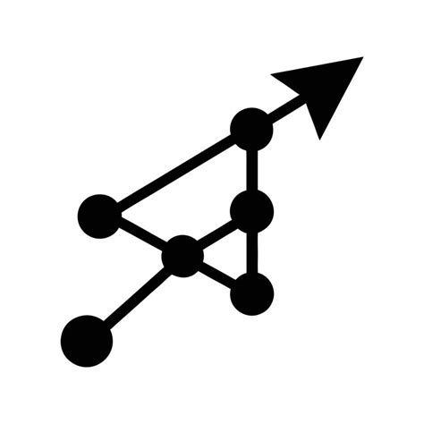 Network Diagram With Arrows And Nodes 67503958 Vector Art At Vecteezy