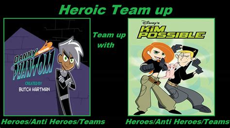 Danny Phantom Teams Up With Kim Possible By Superkingbobafett On Deviantart
